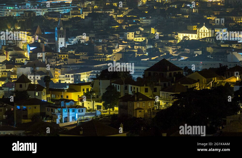 Funchal madeira dark night Stock Videos & Footage - HD and 4K Video ...
