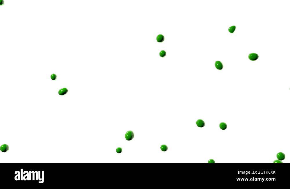 green fluid flow fly in front of camera, alpha matte included Stock ...