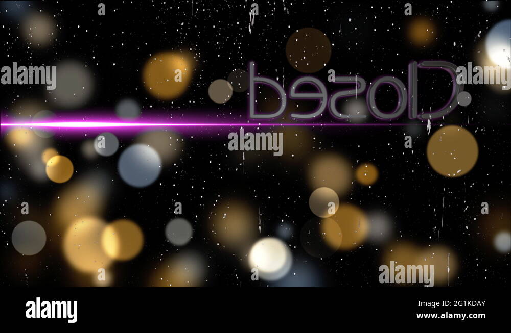 Neon closed sign Stock Videos & Footage - HD and 4K Video Clips - Alamy