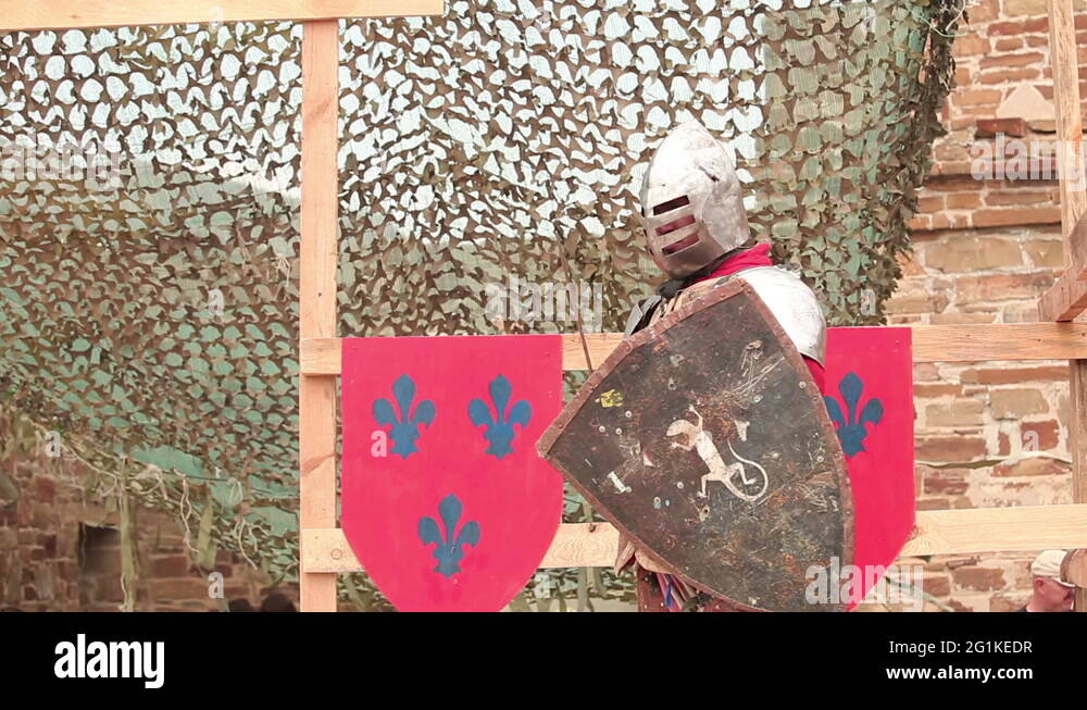 Knight with shield Stock Videos & Footage - HD and 4K Video Clips - Alamy