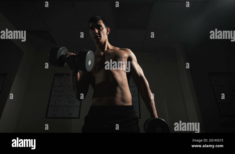 Handsome muscular guy working out Stock Videos & Footage - HD and 4K ...