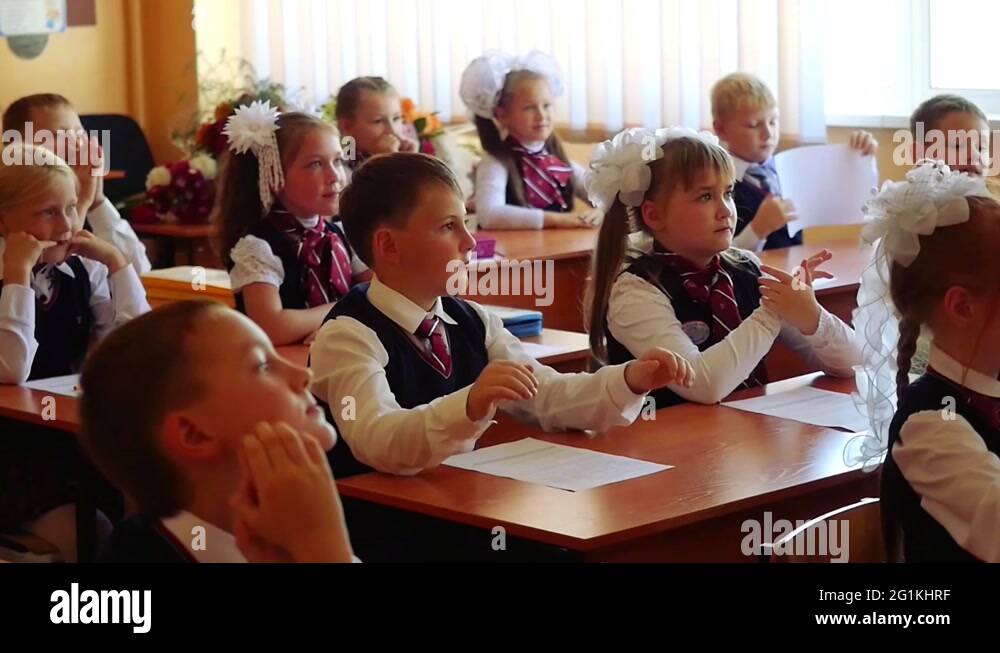 Grade one school children uniform Stock Videos & Footage - HD and 4K ...