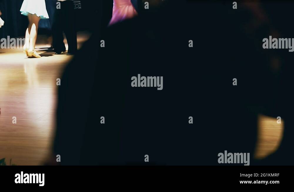 children go on stage dancing ballroom dancing crowd feet concert Stock ...