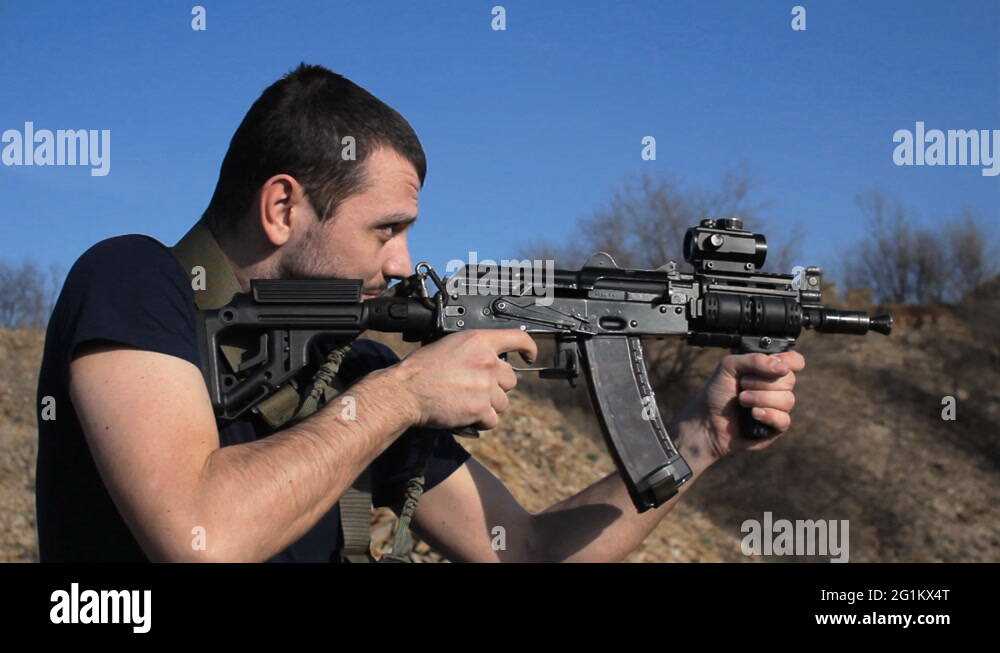Russian machine gun Stock Videos & Footage - HD and 4K Video Clips - Alamy