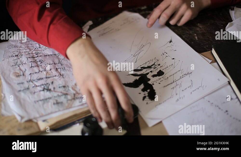 Letter writing tool Stock Videos & Footage - HD and 4K Video Clips - Alamy