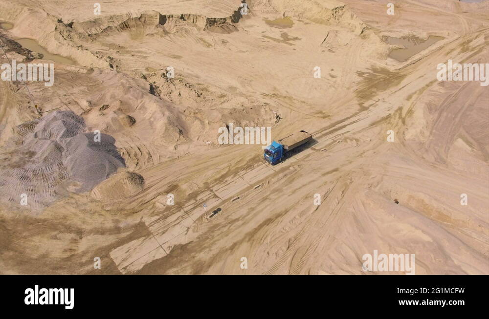 Quarry sand and quarry truck Stock Videos & Footage - HD and 4K Video ...