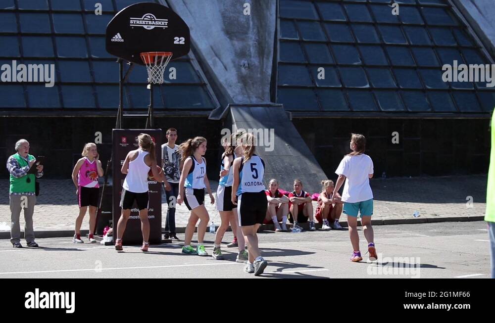 Athlete girls playing basketball Stock Videos & Footage - HD and 4K ...