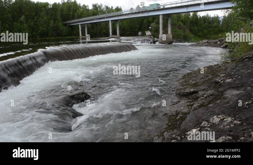 Concrete bridge massive water flow Stock Videos & Footage - HD and 4K ...