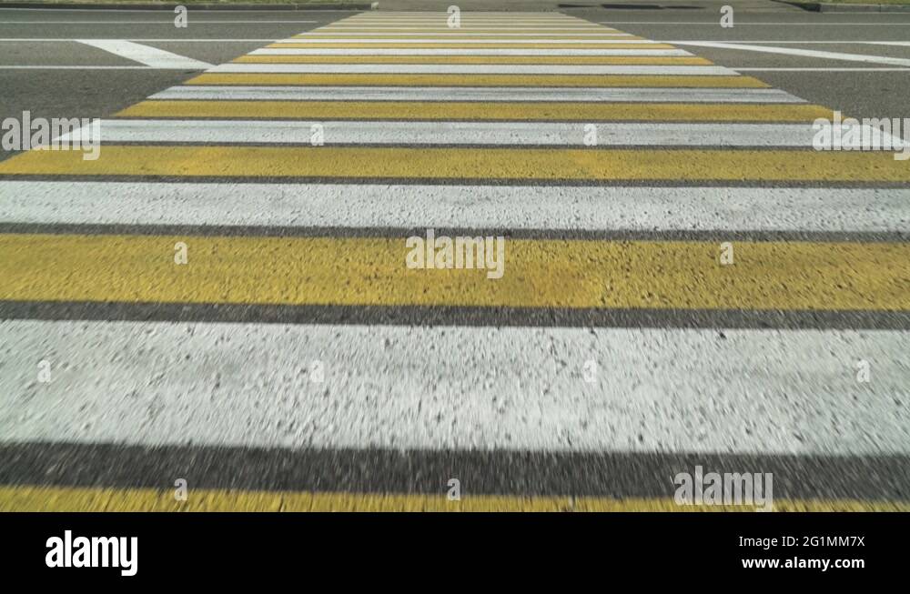 Crosswalk yellow pattern Stock Videos & Footage - HD and 4K Video Clips ...