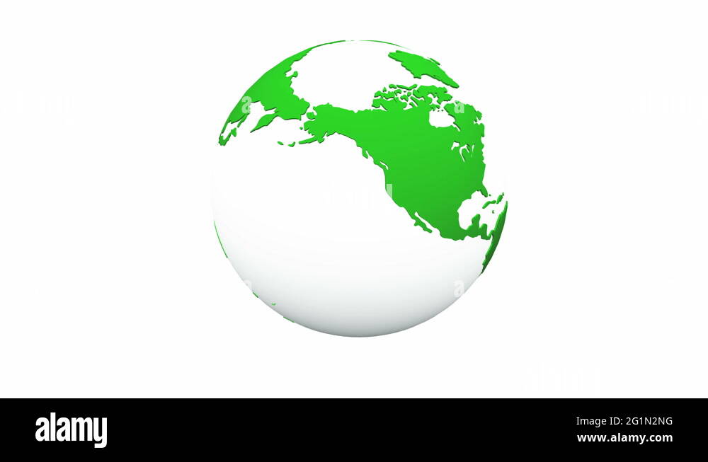 Green global map Stock Videos & Footage - HD and 4K Video Clips - Alamy