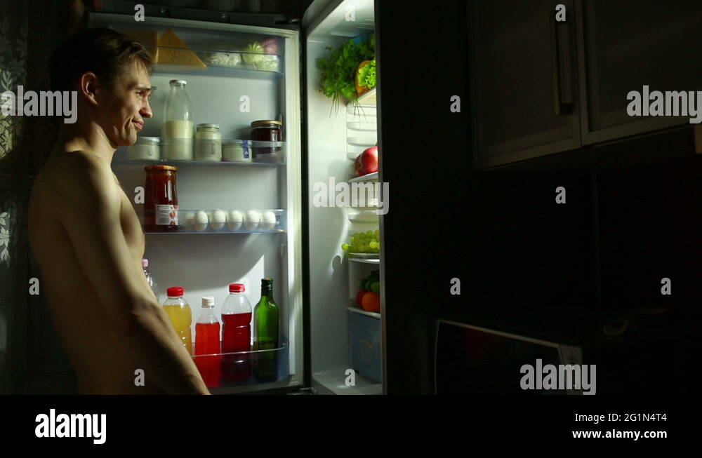 Man refrigerator open midnight Stock Videos & Footage - HD and 4K Video ...