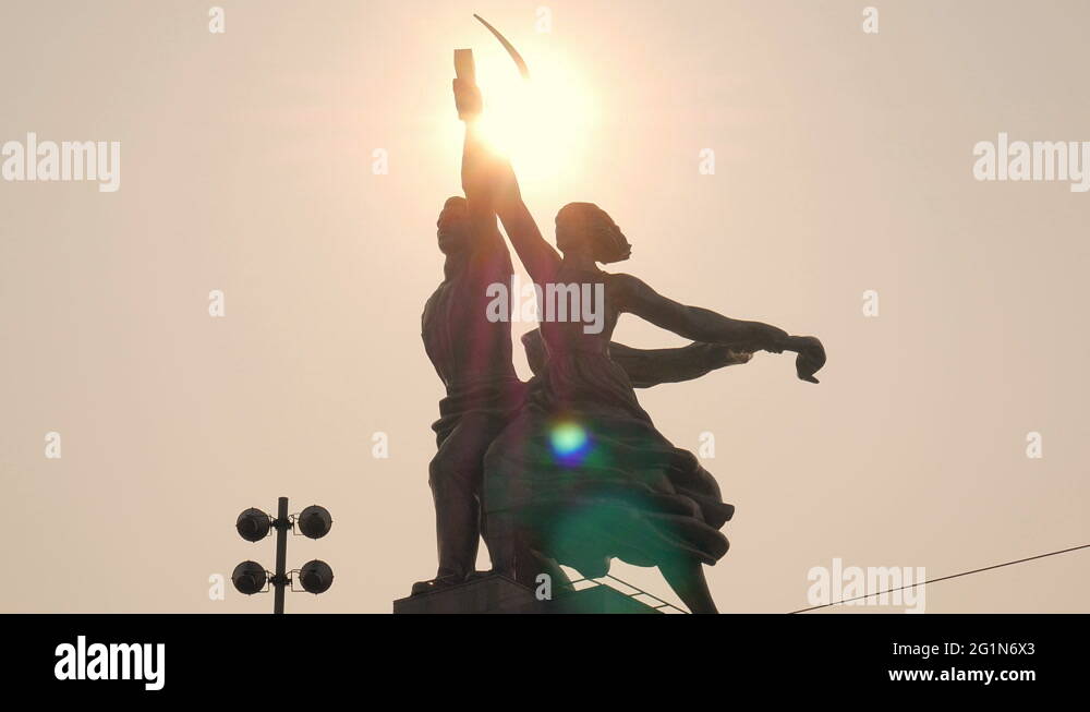 Hammer and sickle statue Stock Videos & Footage - HD and 4K Video Clips ...