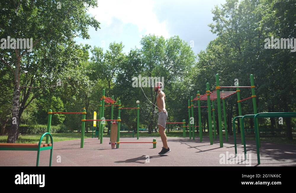 Man skipping rope outdoors Stock Videos & Footage - HD and 4K Video ...