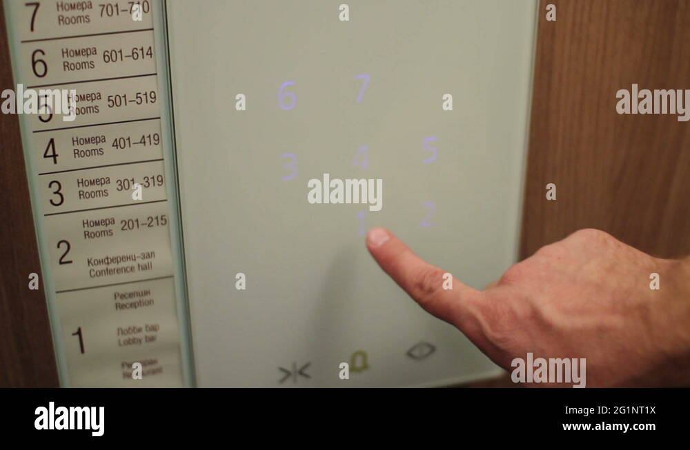 Elevator interior inside button Stock Videos & Footage - HD and 4K ...