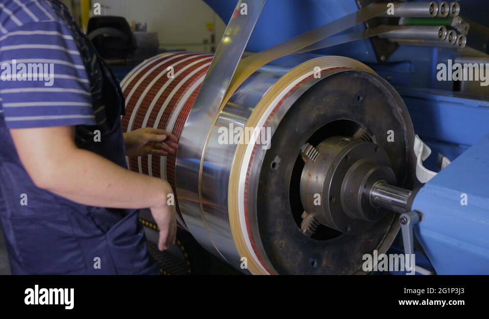 Sheet metal rolling process Stock Videos & Footage - HD and 4K Video ...