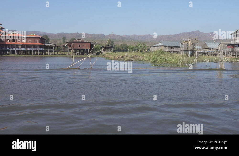 Temple in village on famous Inle Lake, 4k Stock Video Footage - Alamy