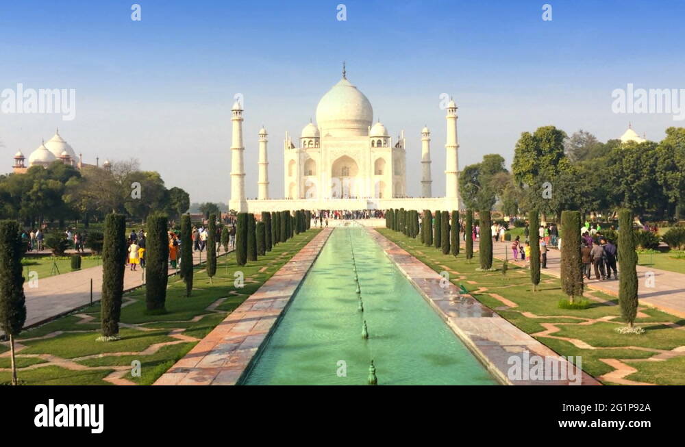 The taj mahal palace is a heritage Stock Videos & Footage - HD and 4K ...