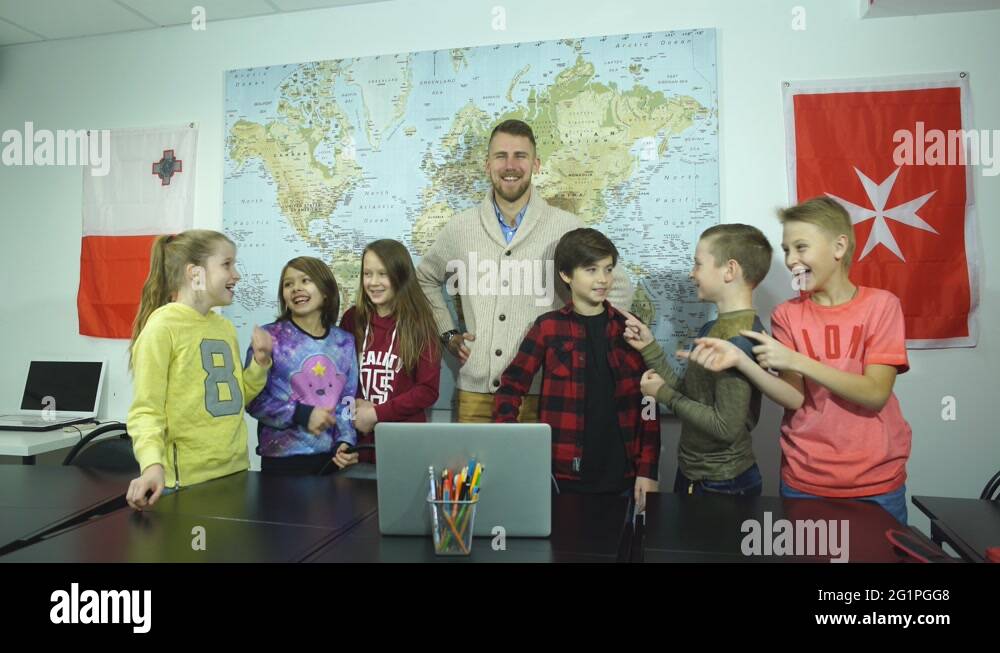 Laughing together classroom Stock Videos & Footage - HD and 4K Video ...