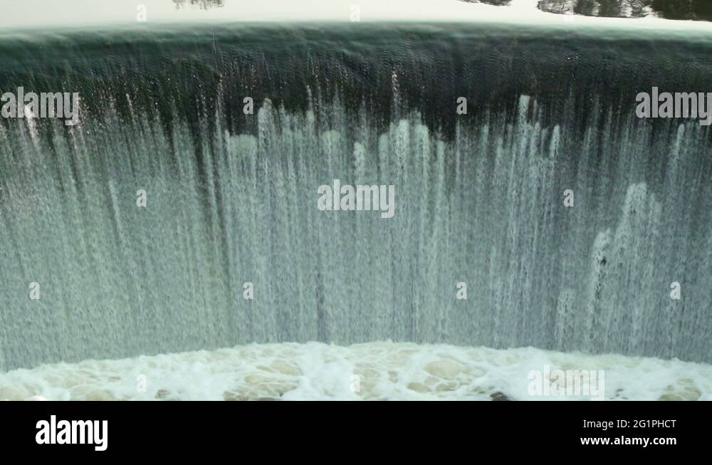 Concepts Power and Preservation of Clean Water Environment. Waterfall ...