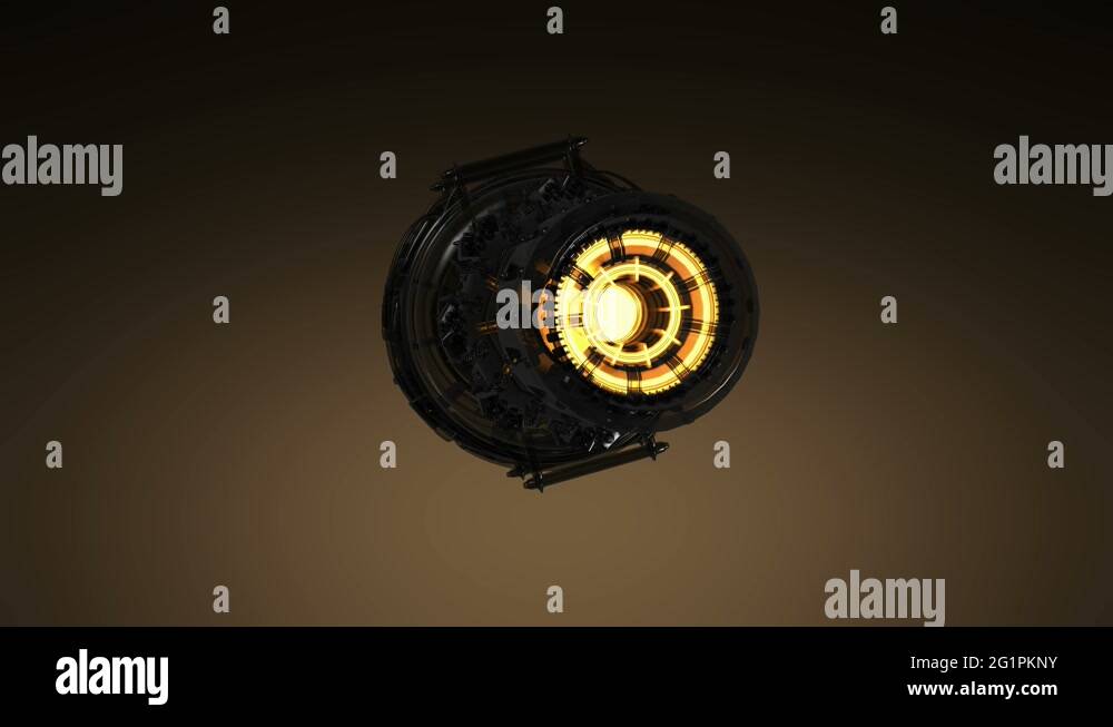 loop rotate jet engine turbine of plane, aircraft concept Stock Video ...