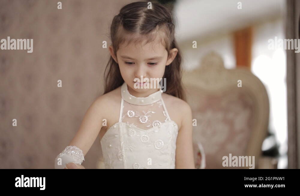 Beautiful girl little long hair Stock Videos & Footage - HD and 4K ...
