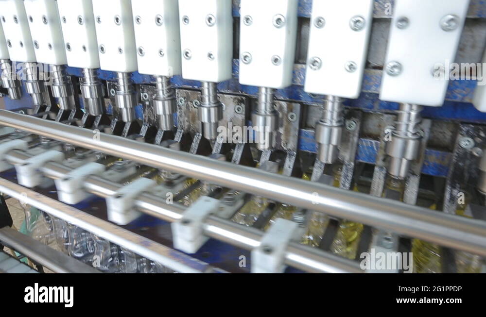 Sunflower Oil Factory, Manufacturing Stock Video Footage - Alamy