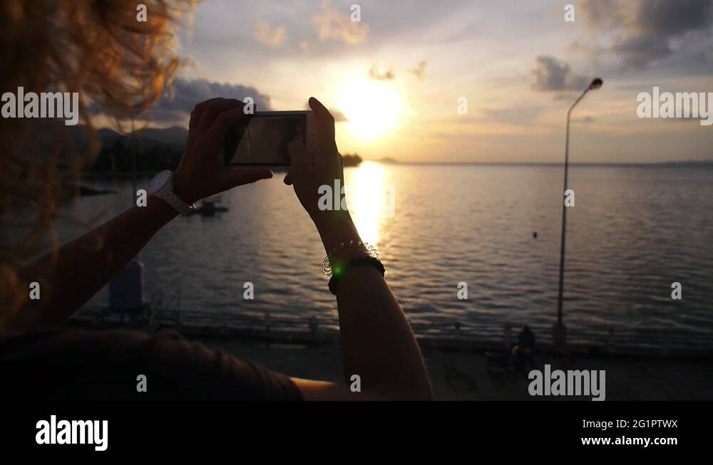 Taking picture mobile phone sunset Stock Videos & Footage - HD and 4K ...
