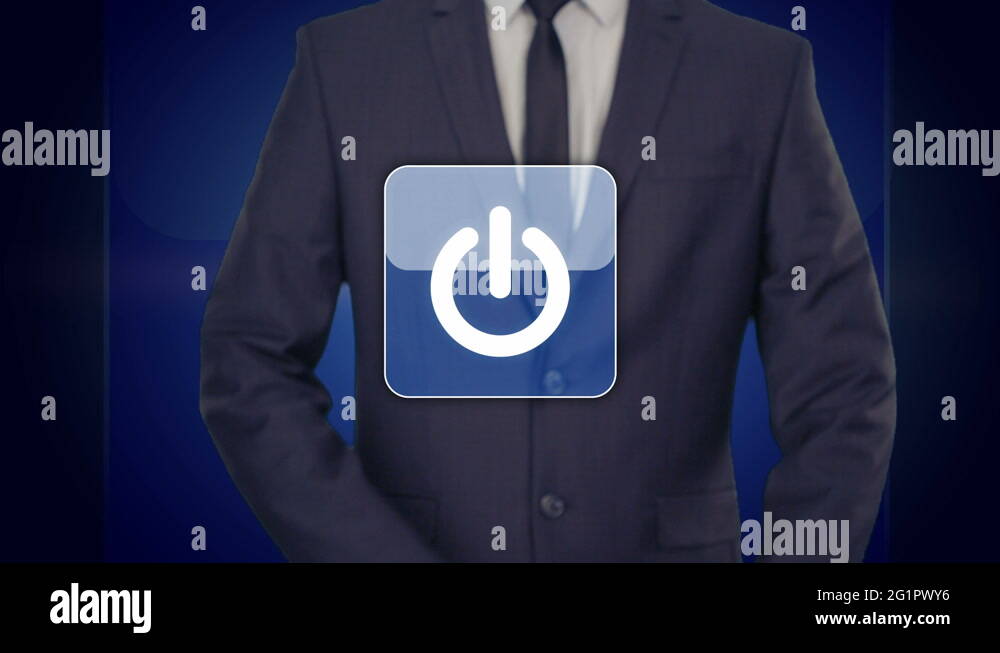Power on icon Stock Videos & Footage - HD and 4K Video Clips - Alamy