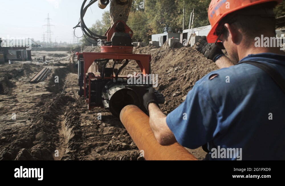 Piling rig on construction site Stock Videos & Footage - HD and 4K ...