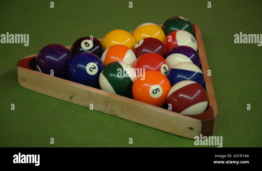 Snooker balls triangle Stock Videos & Footage - HD and 4K Video Clips ...