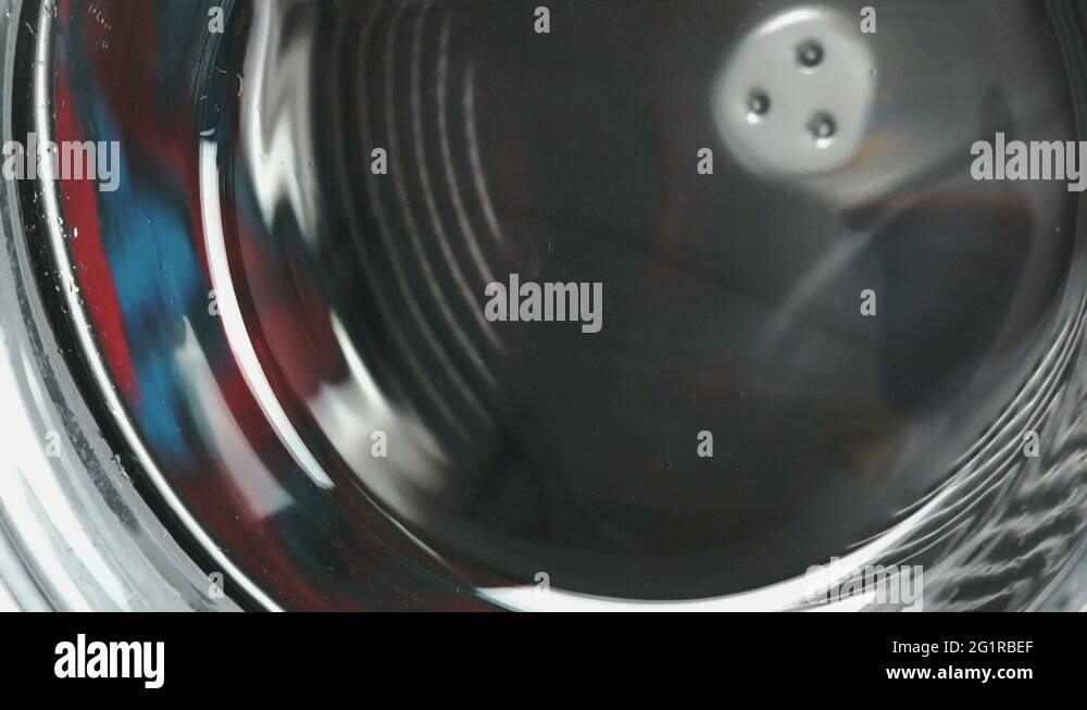 Washing machine. Working process Stock Video Footage - Alamy
