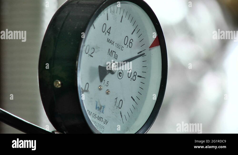 An indicator of water pressure Stock Videos & Footage - HD and 4K Video ...