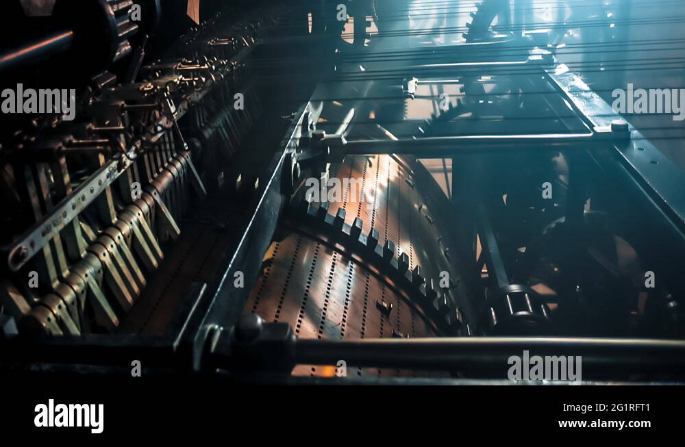 Ancient Clock Mechanism Inside Of A Tower Stock Video Footage - Alamy