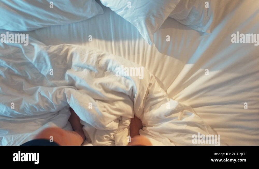 Man Spread Bed Stock Videos And Footage Hd And 4k Video Clips Alamy