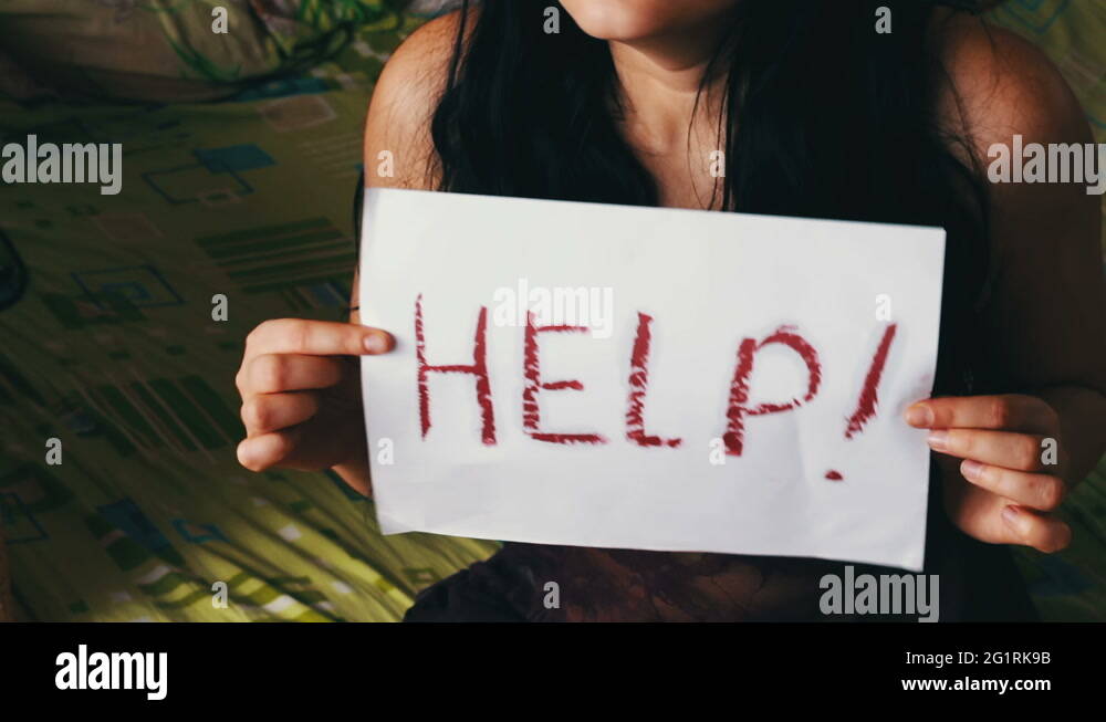 Woman card help face Stock Videos & Footage - HD and 4K Video Clips - Alamy