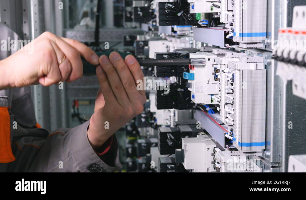 Works with electrical wires Stock Videos & Footage - HD and 4K Video ...