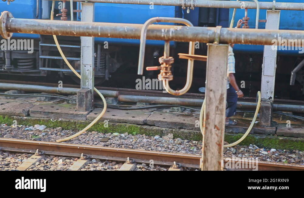 The water and the railway train transportation system Stock Videos ...