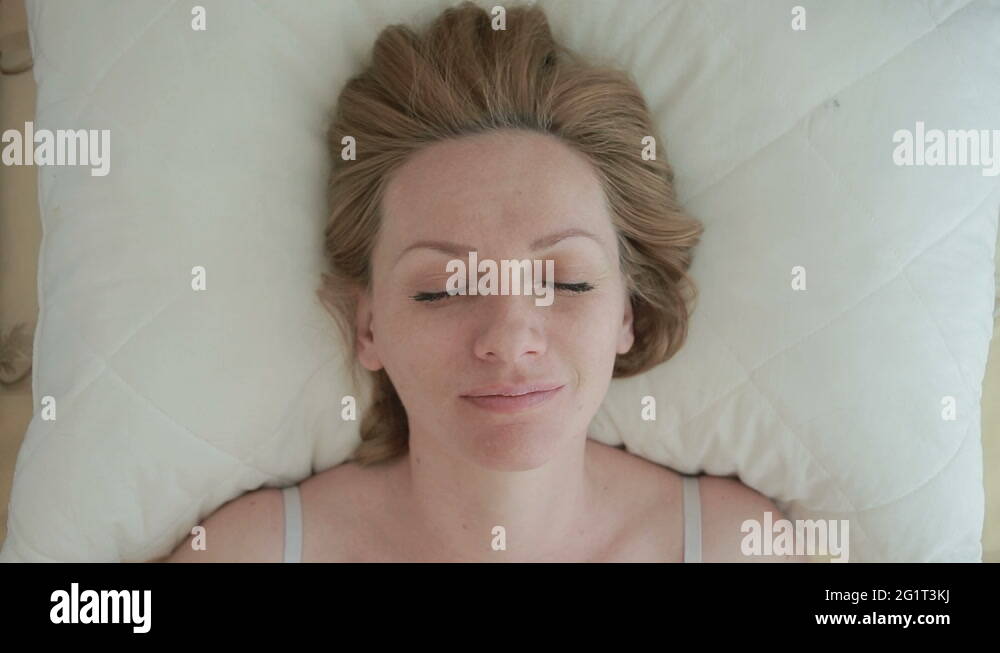 Woman lying on bed from above Stock Videos & Footage - HD and 4K Video ...