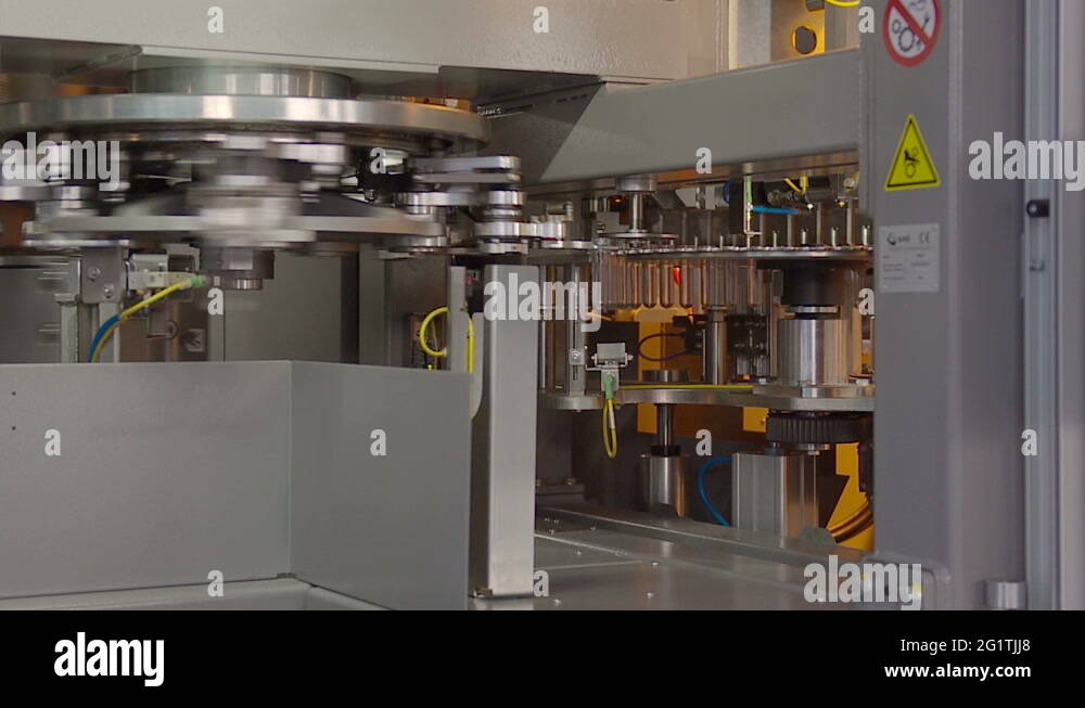 production of plastic bottles of mineral water lemonade Stock Video ...