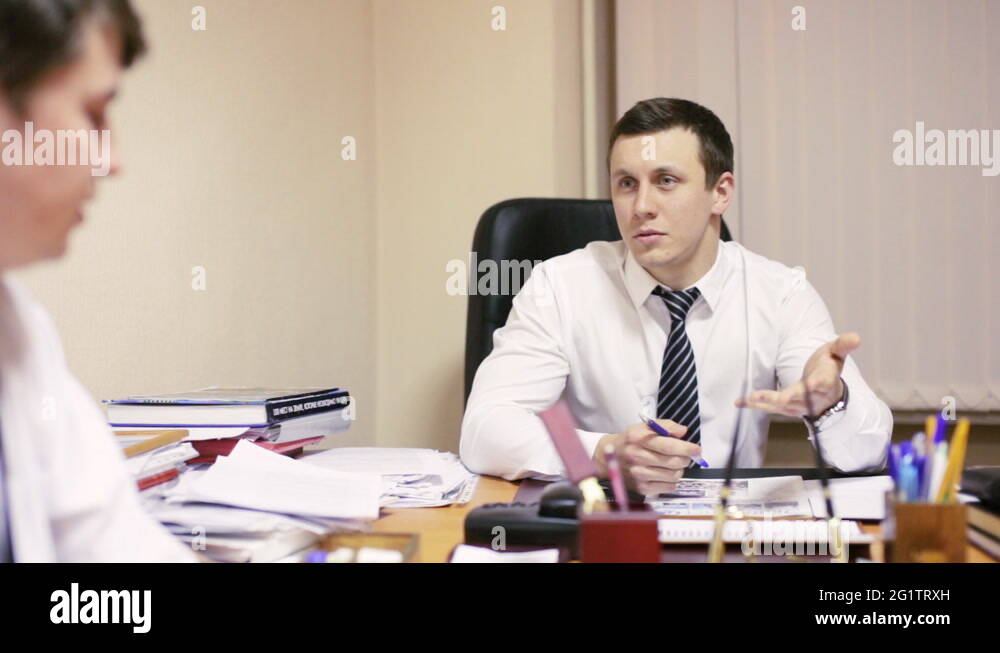 Boss office not listening Stock Videos & Footage - HD and 4K Video ...