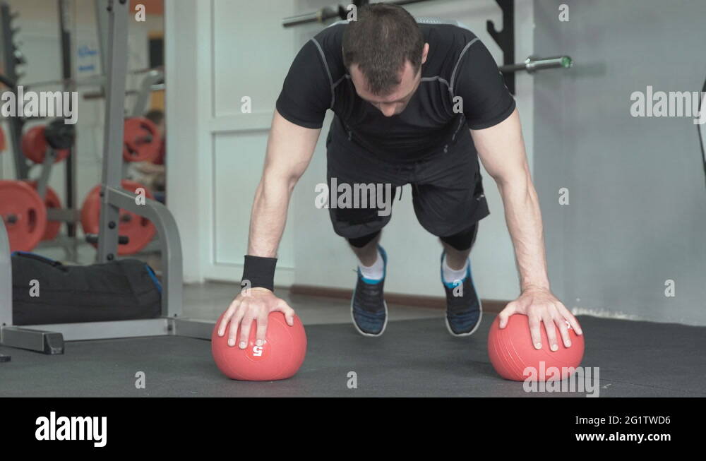 Push arms fitness man muscle Stock Videos & Footage - HD and 4K Video ...