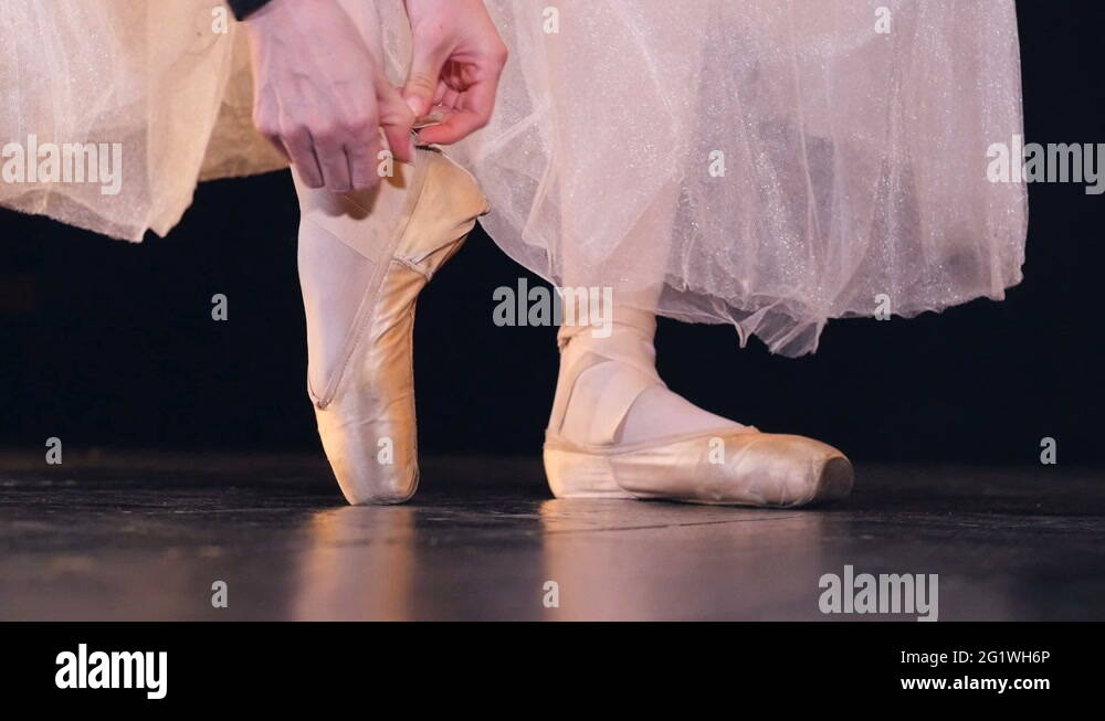 Ballet shoe ribbons Stock Videos & Footage - HD and 4K Video Clips - Alamy
