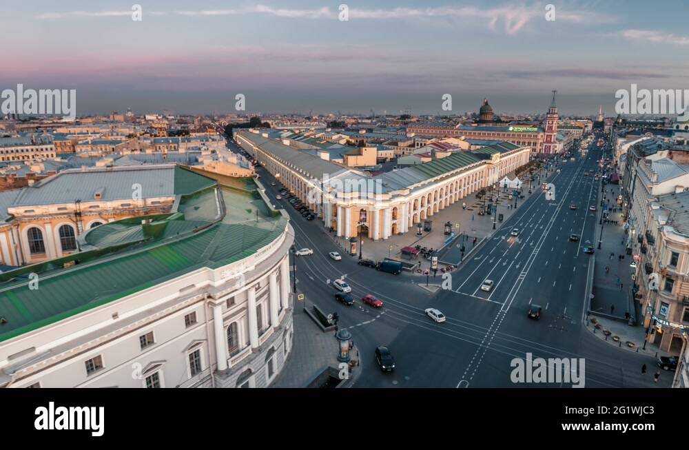 From the panorama of the nevsky Stock Videos & Footage - HD and 4K ...