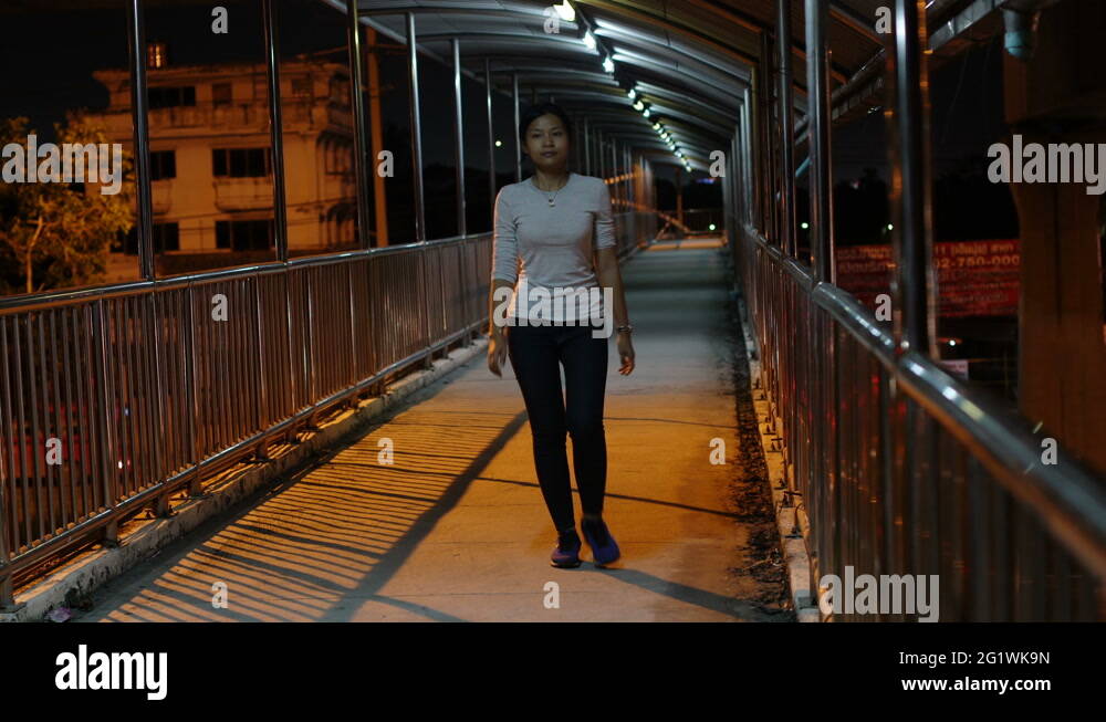 Overhead pedestrian bridge Stock Videos & Footage - HD and 4K Video ...