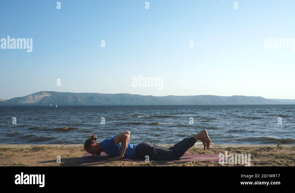 Yoga seated forward bend man Stock Videos & Footage - HD and 4K Video ...