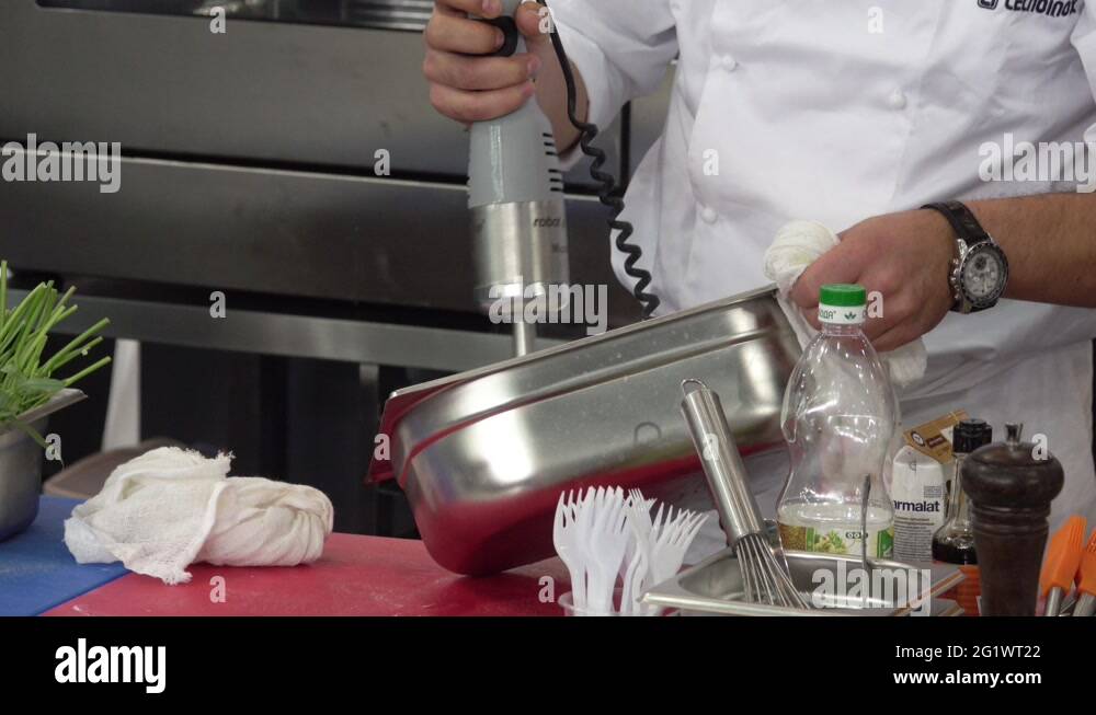 Chef with mixer Stock Videos & Footage - HD and 4K Video Clips - Alamy