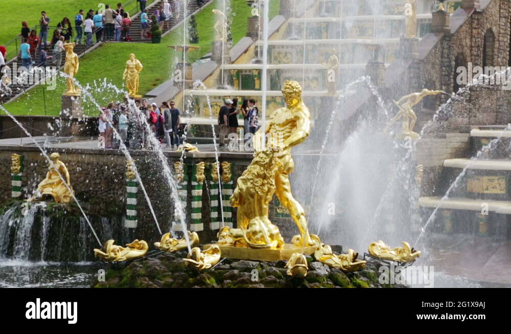 Samson water fountain Stock Videos & Footage - HD and 4K Video Clips ...