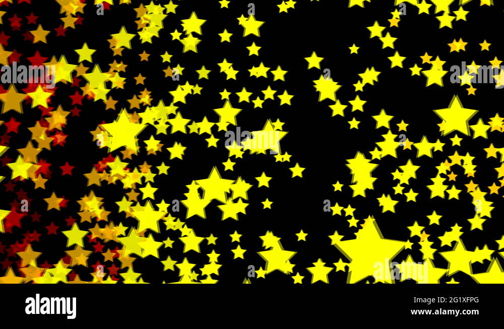 Abstract CGI motion graphics and animated background with star Stock ...