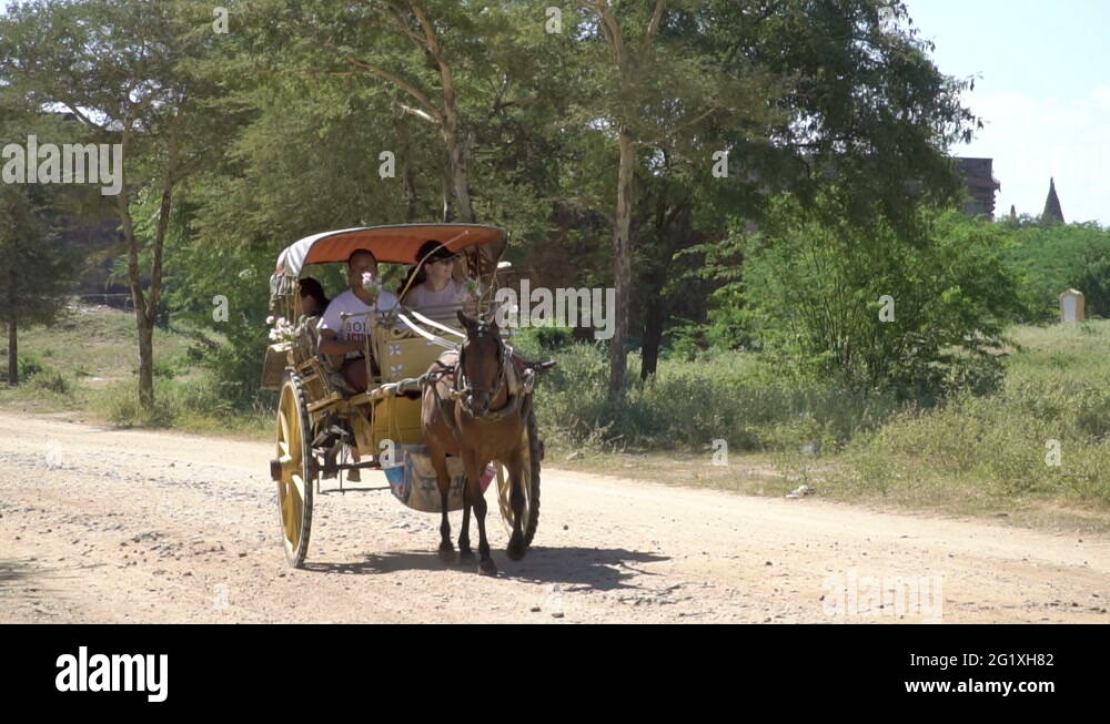 Bagan myanmar horse cart Stock Videos & Footage - HD and 4K Video Clips ...