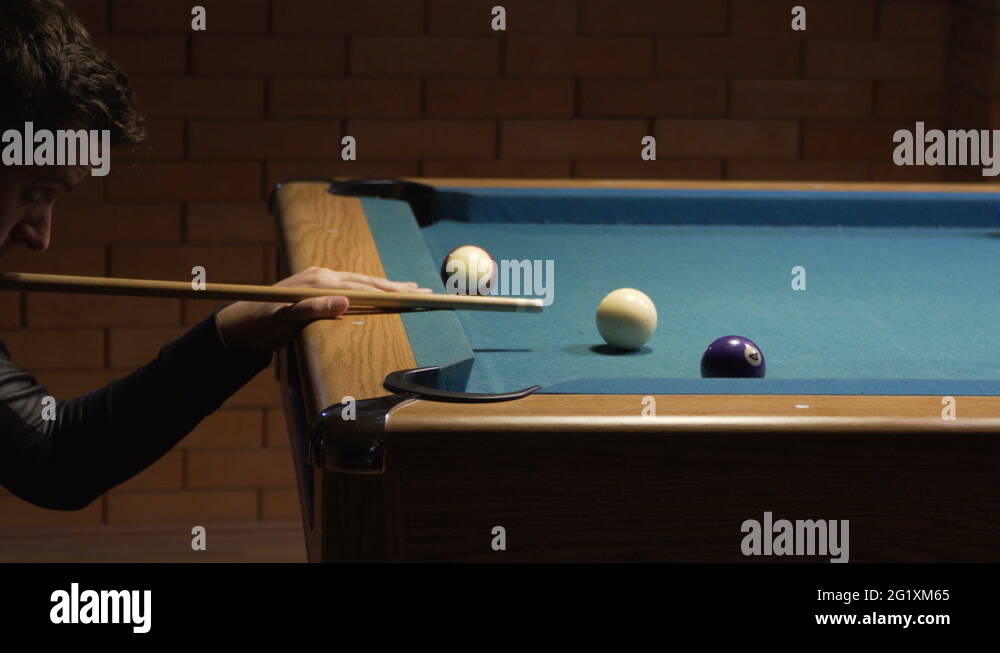 Pool ball hit cue ball Stock Videos & Footage - HD and 4K Video Clips ...